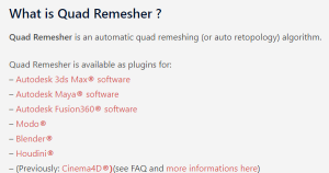 Blender 3 & 4 Update - Quad Remesher v1.2.2 Crack 2024 download - AeBlender
