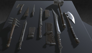 SketchFab Medieval Weapons set02 Model Crack Download - AeBlender