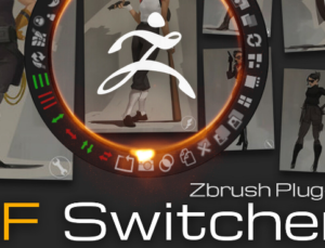 ArtStation ZBrush Plugin Ref Switcher FREE 2023 Download - AeBlender