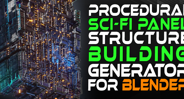 Blender 3.5+ Procedural Sci-Fi Building Generator Crack Download ... Blender 3.5+ Procedural Sci-Fi Building Generator Crack Download ...