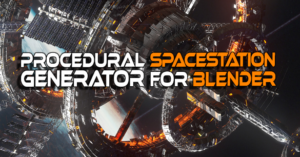 Blender 3.5 Procedural Sci Fi Space Station Generator Crack Download - AeBlender
