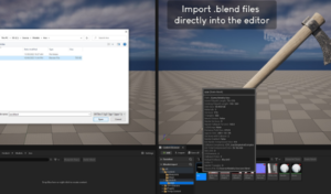 UnrealEngine 5.1 Blend File Importer v1.5 FREE 2023 Download - AeBlender
