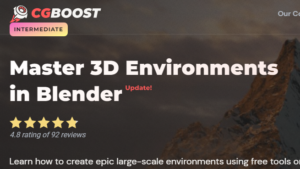 Cgboost Master 3D Environments in Blender Complete 2024 Download ...