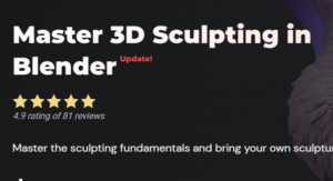 CGBoost - Master 3D Sculpting in Blender Course Crack 2023 Download ...