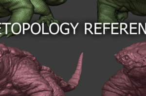 Blender - Retopology Reference Lizard Creature FREE 2024 Download ...