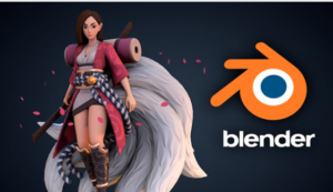 WingFox - Stylized Texturing for Video Games with Blender Course FREE Download - AeBlender