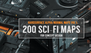 artstation - Hardsurface Alpha/Normal Maps 200 Sci-Fi Maps 2024 ...